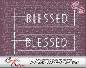 Blessed Svg, Thanksgiving Svg, Blessed Cut File, Blessed Png, Blessed ...