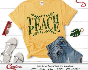 Peace Love Teach SVG Peace SVG Love SVG Teach Svg Teacher Svg Teacher ...