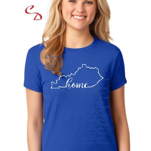 Kentucky State Outline With Home - Etsy