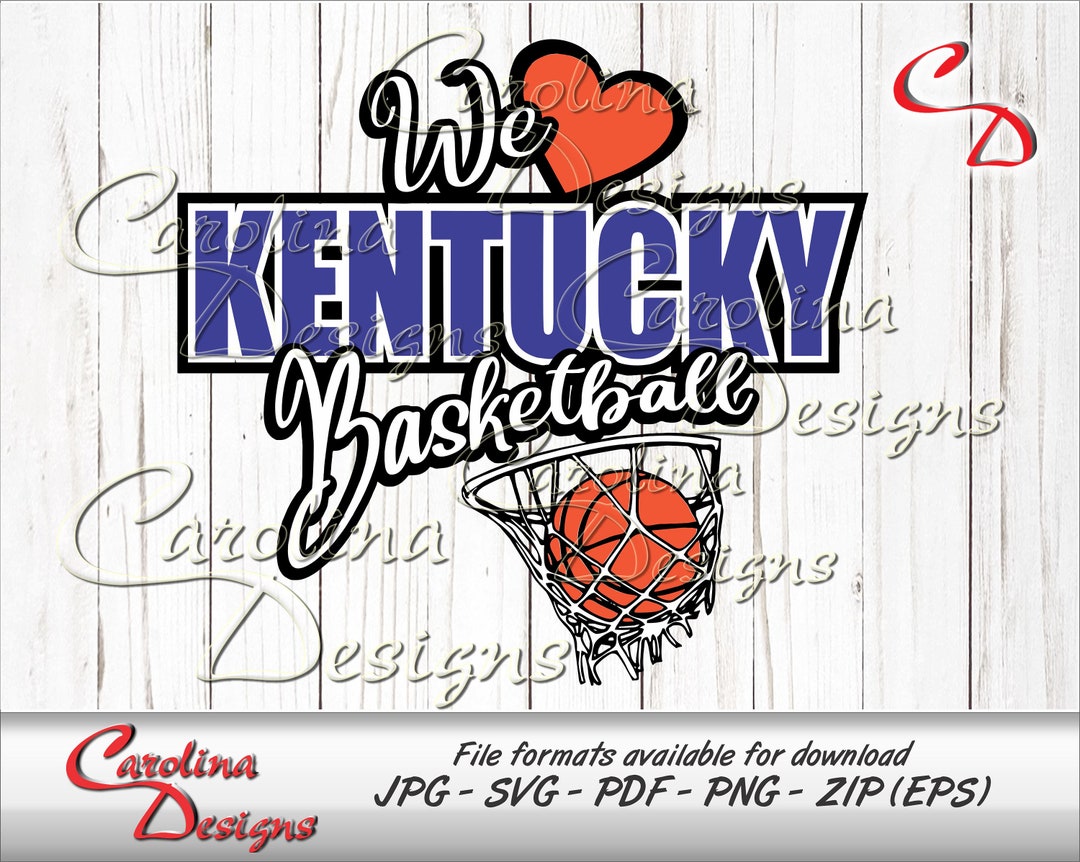 I Love Kentucky Basketball - Etsy