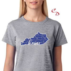Kentucky State Outline With Home - Etsy