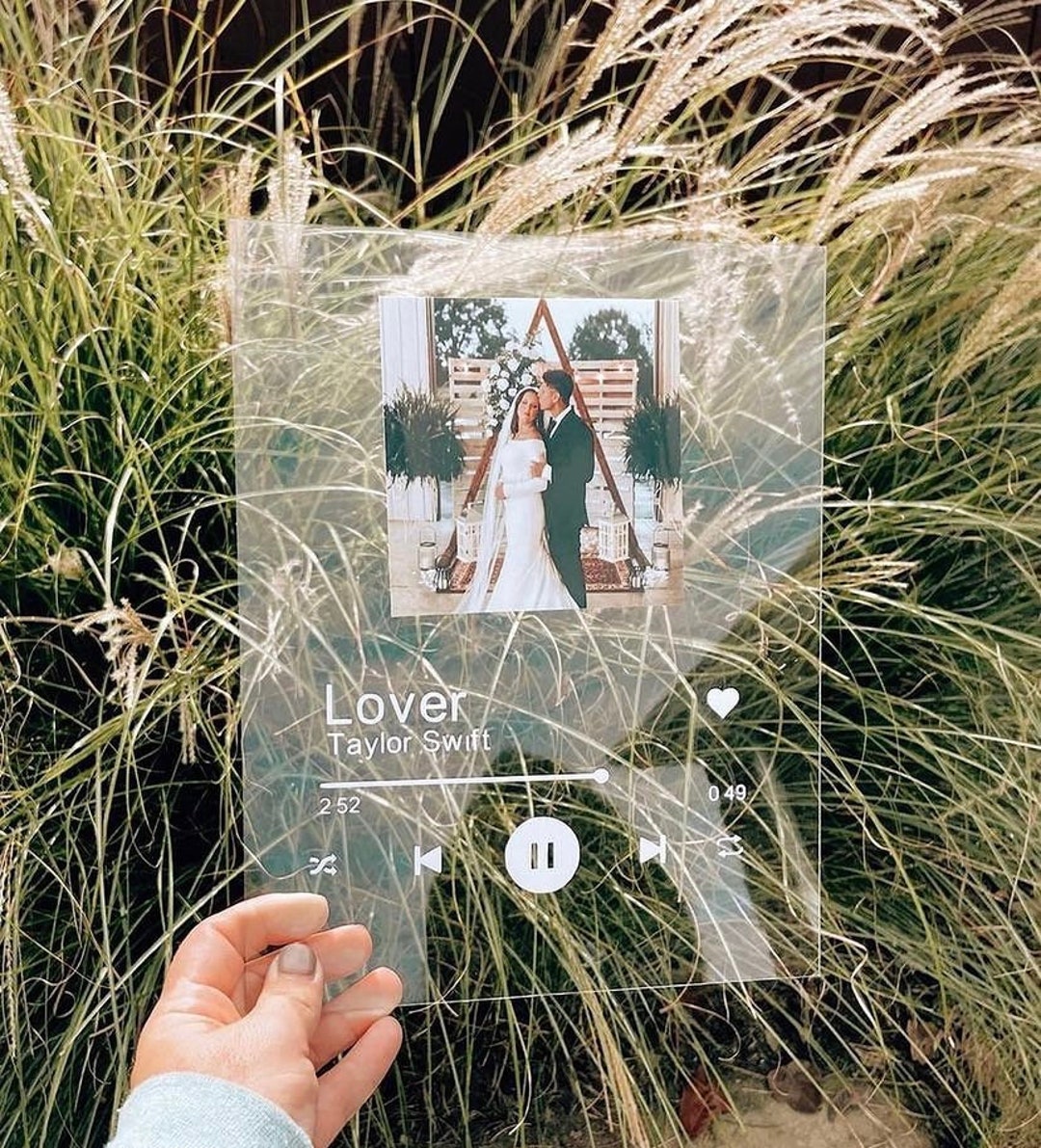 Custom Acrylic Song Wall Decor Display | Wall Art | Photo | Spotify ...