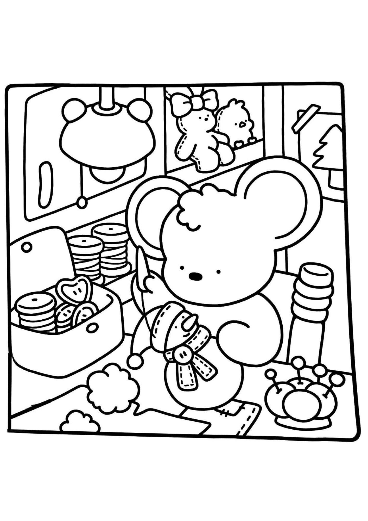 Comfy Days 41 Page Colouring Book Cocowyo Digital | Printable | Instant ...