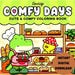 Comfy Days 41 Page Colouring Book Cocowyo Digital | Printable | Instant ...