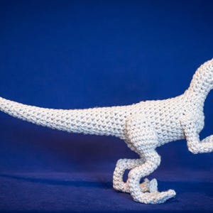 Velociraptor Crochet Pattern – DIGITAL PDF – Amigurumi Stuffed Dinosaur ...