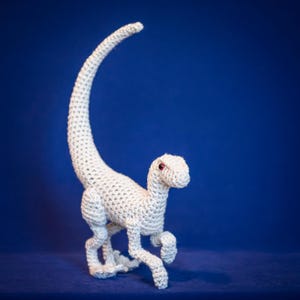 Velociraptor Crochet Pattern – DIGITAL PDF – Amigurumi Stuffed Dinosaur ...