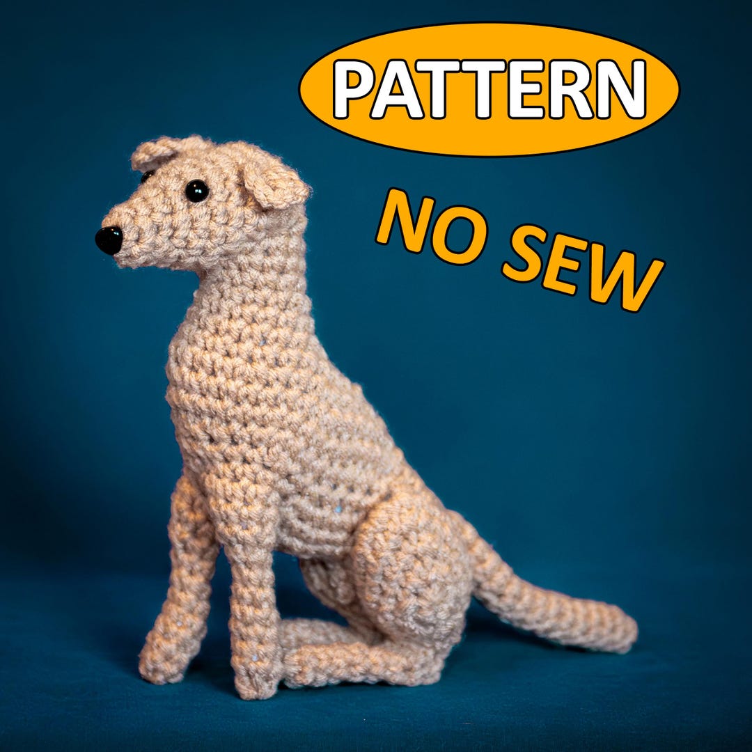 Dog With Floppy Ears Crochet Pattern – DIGITAL PDF – Amigurumi Stuffed ...