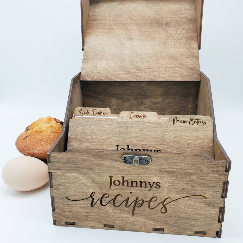 Recipe Box - Etsy