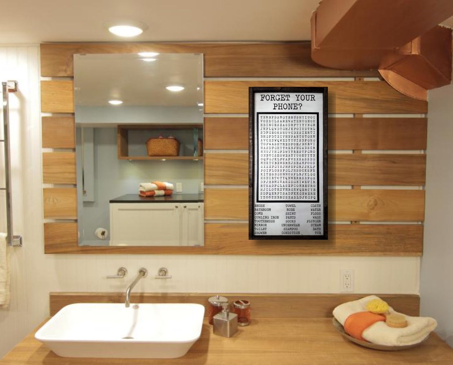 Bathroom Sign, Farmhouse Bathroom, Rustic Bathroom, Farmhouse Bathroom ...