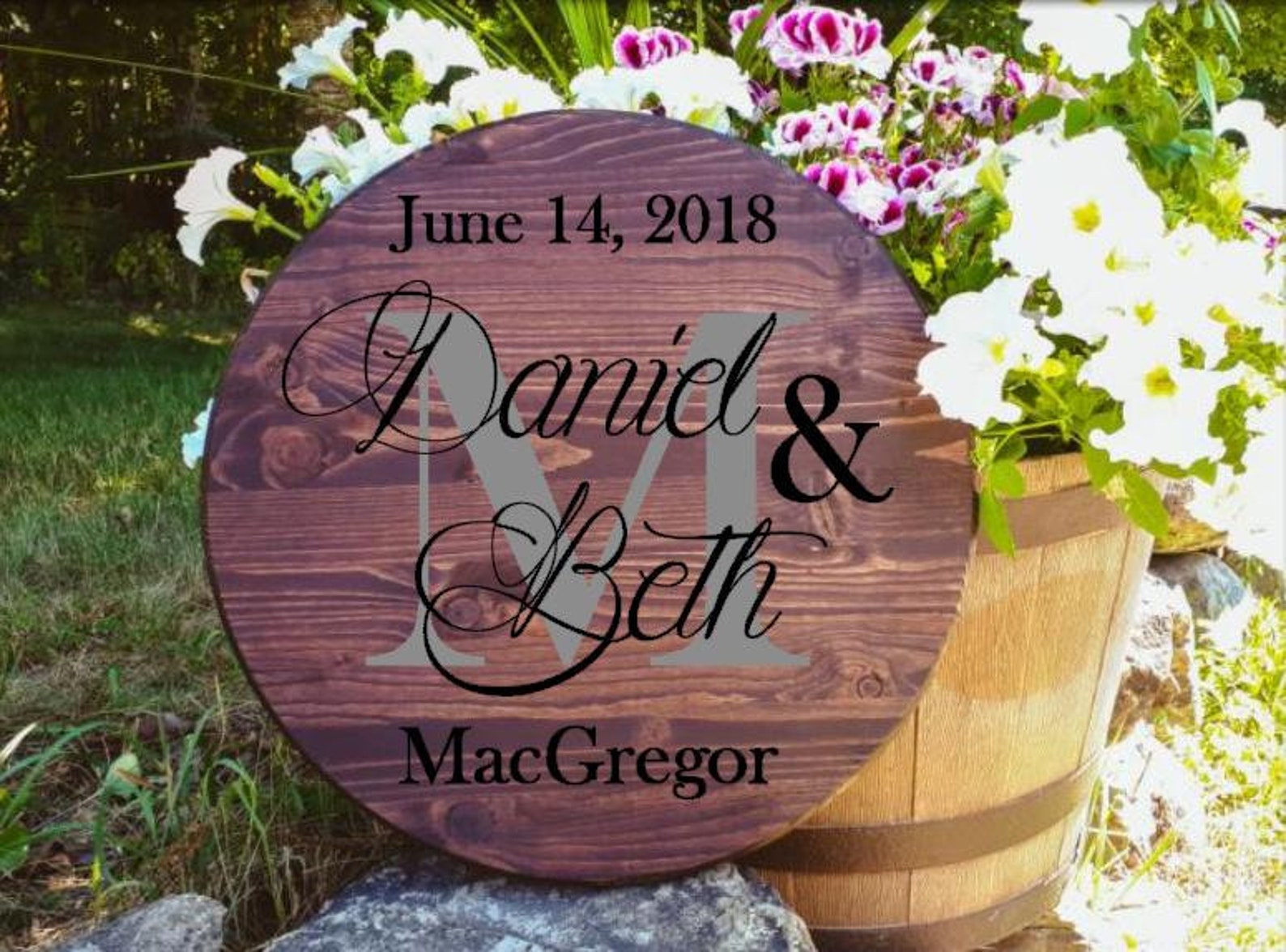 Wood Wedding Signs Rustic Wood Wedding Sign Wedding Welcome - Etsy