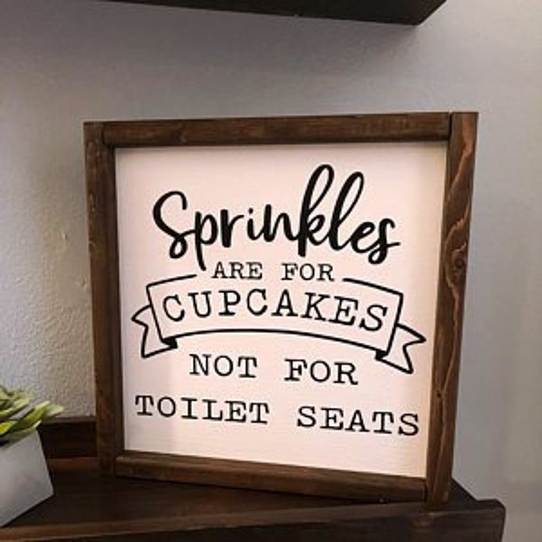 Farmhouse Bathroom Signs, Farmhouse Bathroom Decor, Farmhouse Bathroom ...