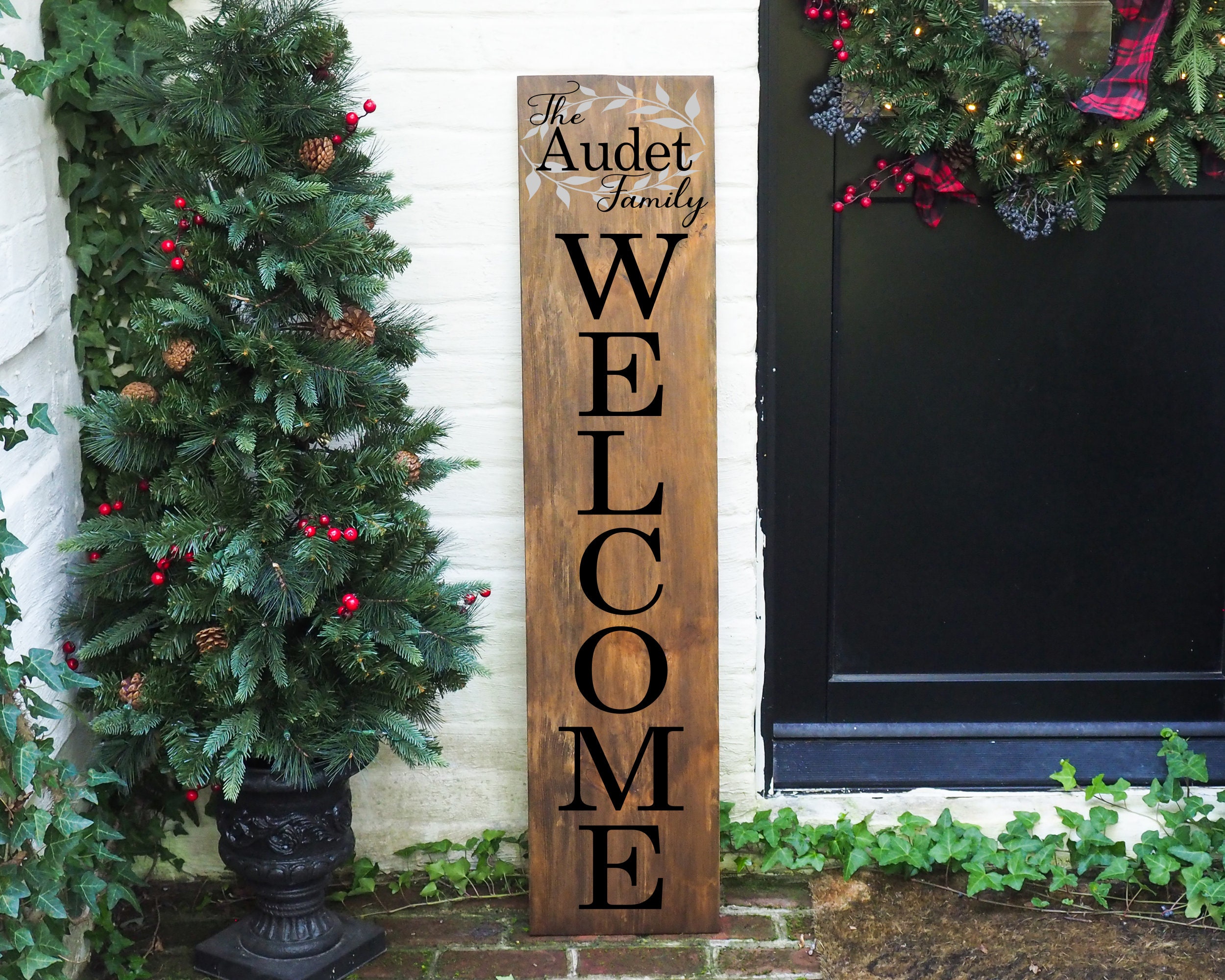 Porch Sign, Porch Welcome Sign, Front Porch Sign, Welcome Sign Front ...