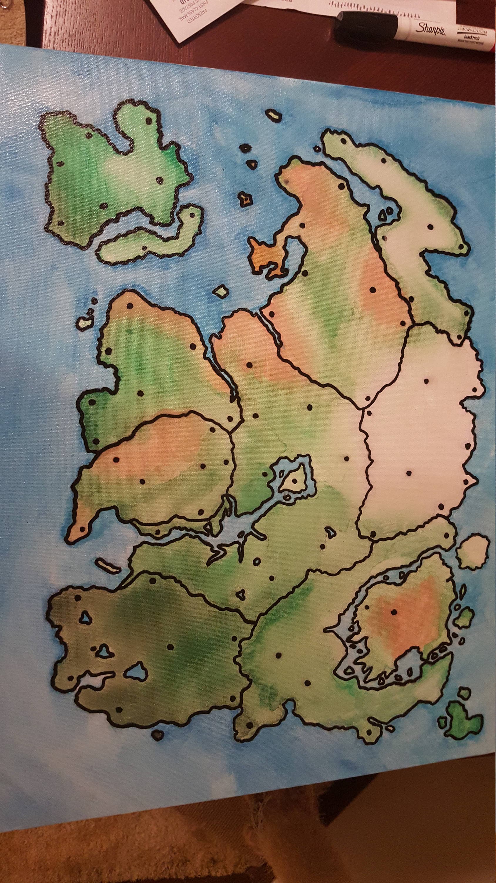 Tamriel Map - Etsy