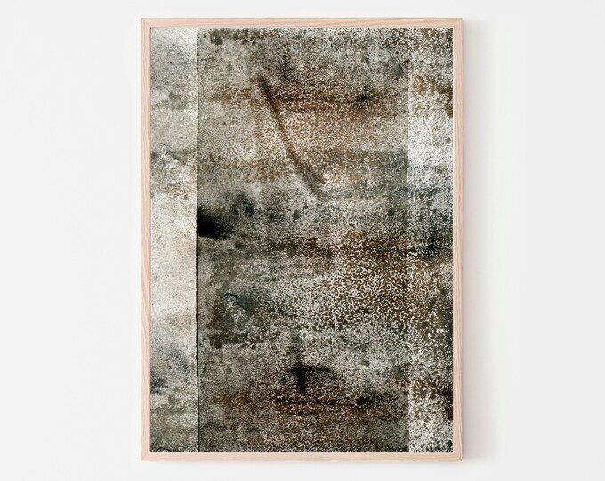 Printable Abstract Wall Art, CONTACT, Modern Contemporary Grunge Prints ...