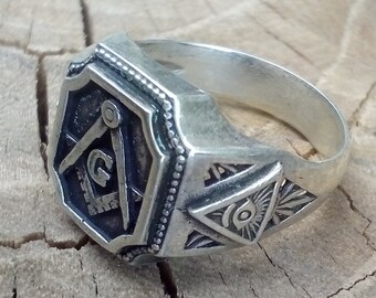 Secret society ring | Etsy