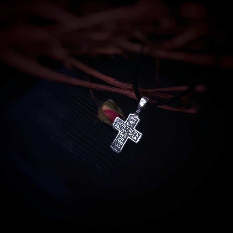 925 Sterling Silver Jewelry Slavic Orthodox Christian Cross Byzantine ...