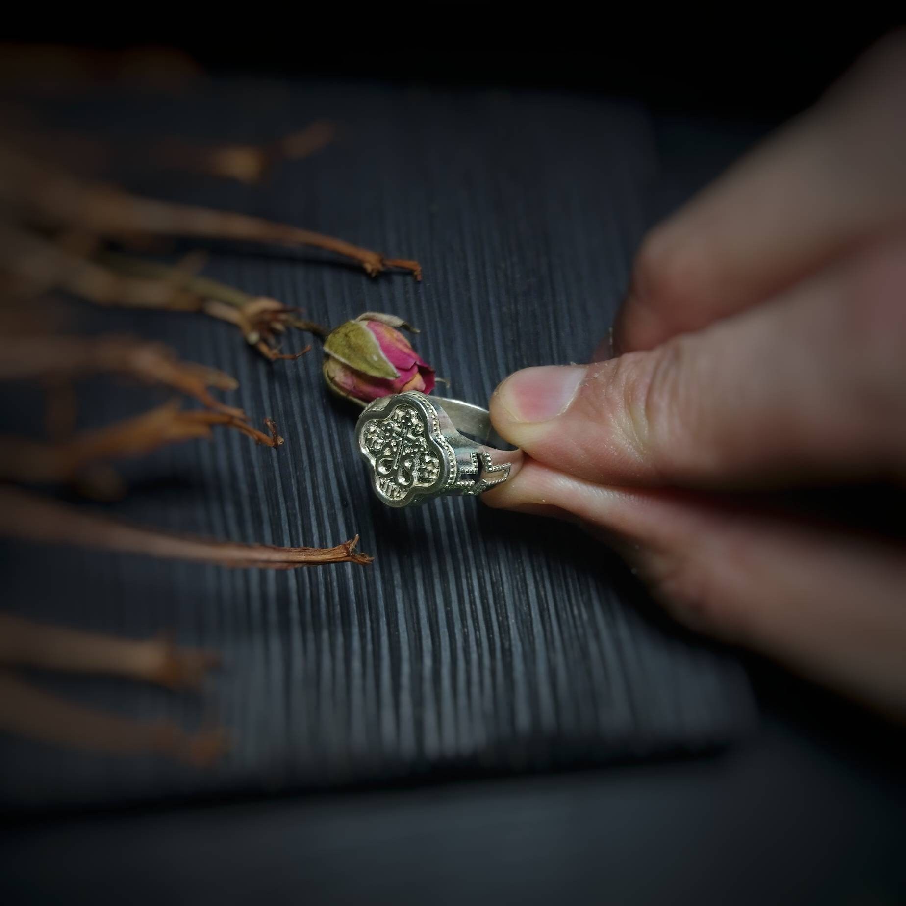 Orthodox Christian Cross Ring Slavic Talisman Rings 925 Sterling Silver ...