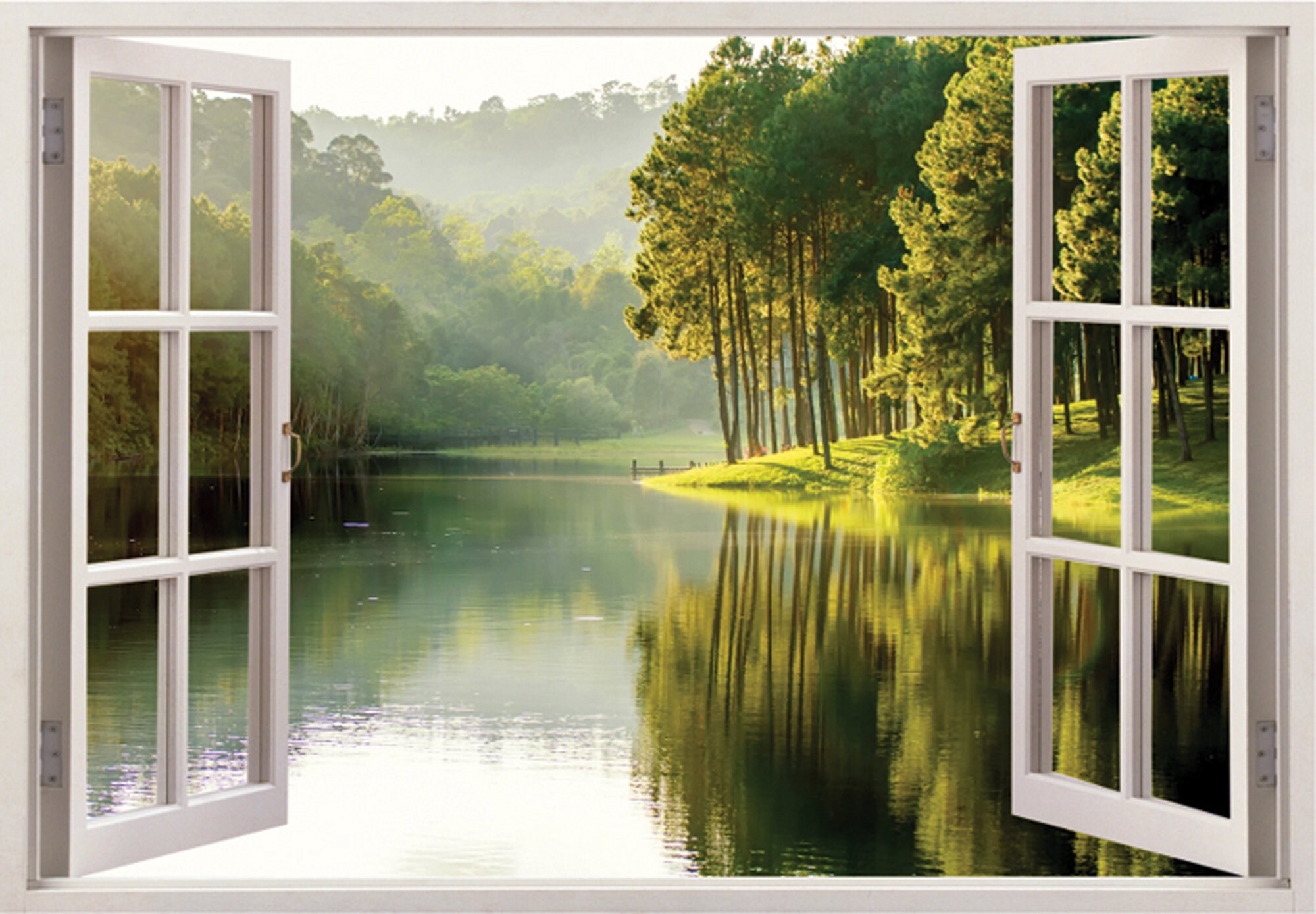 Window View Wallpaper Murals