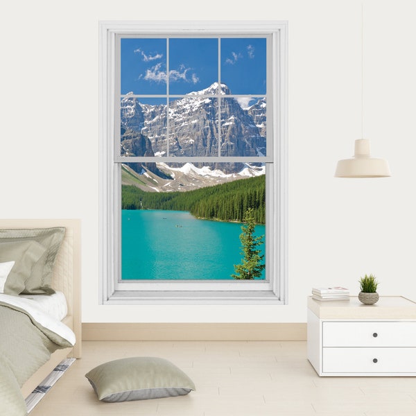 3d Window Wall Decal - Etsy