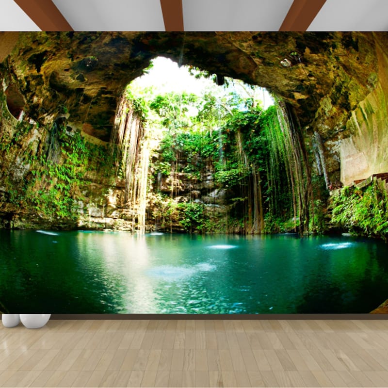 Cave Wallpaper - Etsy