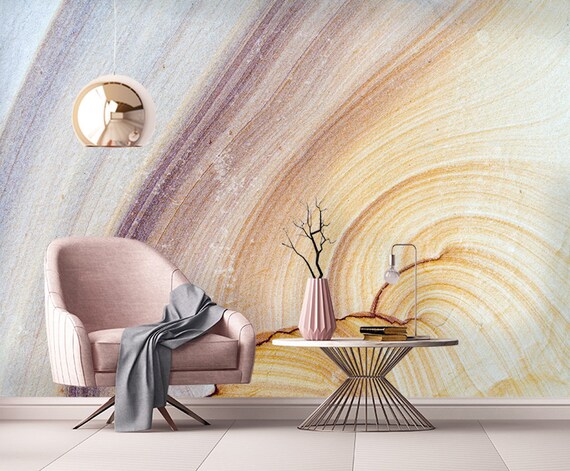 Marble Texture Wallpaper II Modern Minimalist Marble Wallpaper | Etsy