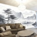 Chinoiserie Landscape Wallpaper: Chinese Style Wall Decor - Etsy