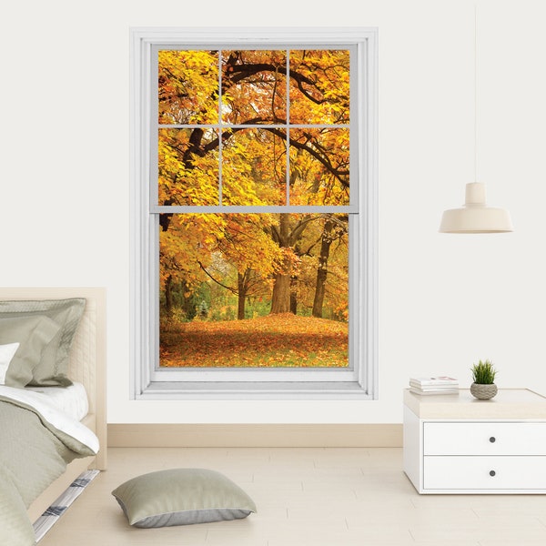 3d Window Wall Decal - Etsy