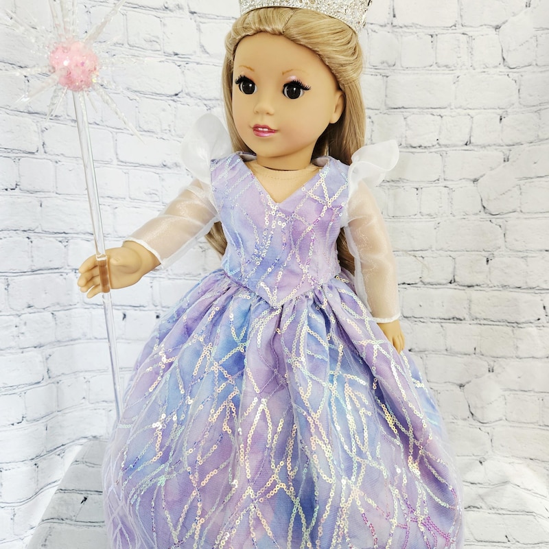 Purple Dress for 18 Doll - Etsy