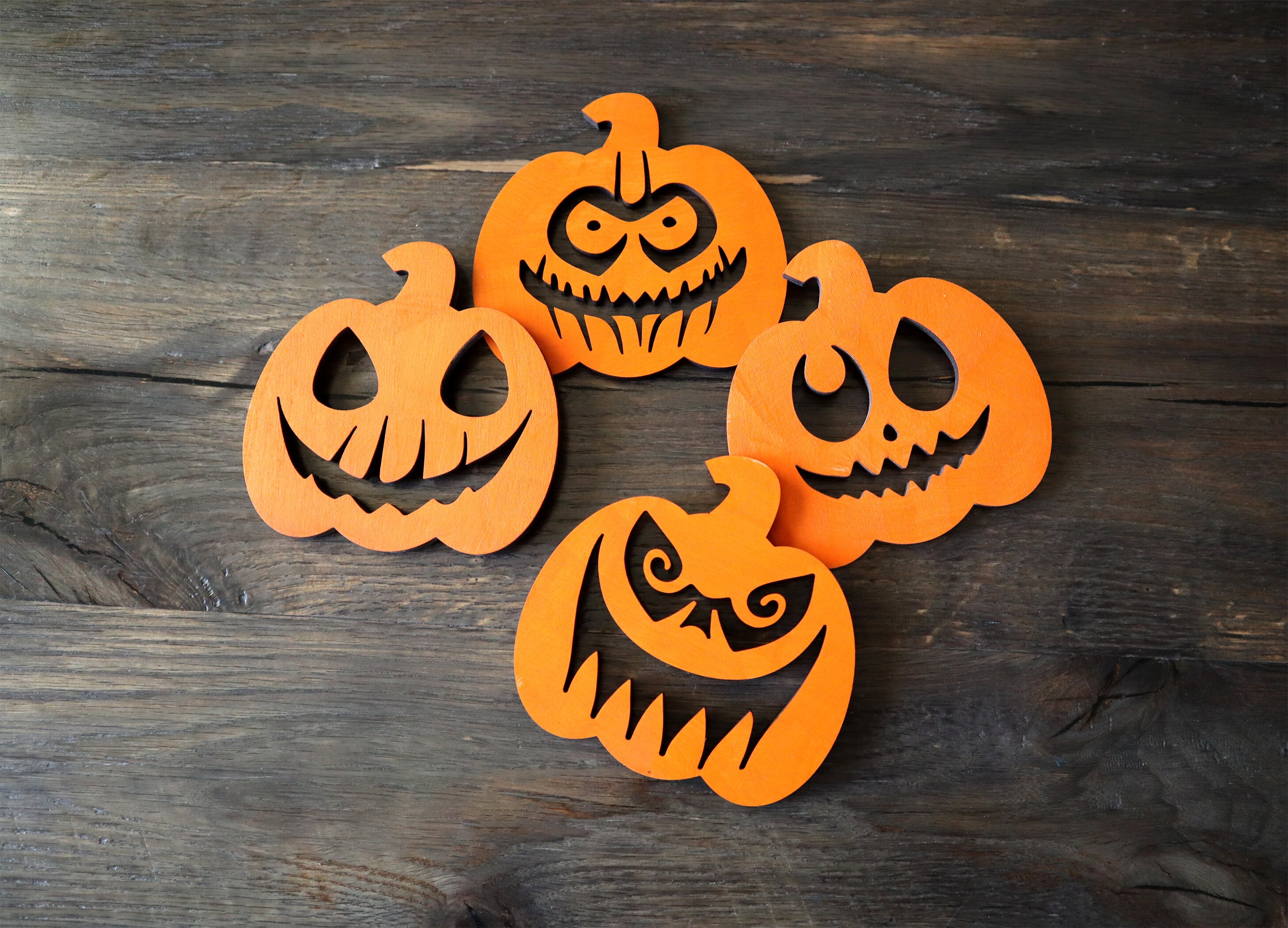 14 Laser Ready Halloween Jack-o-lantern Faces, Halloween Pumpkin Faces ...