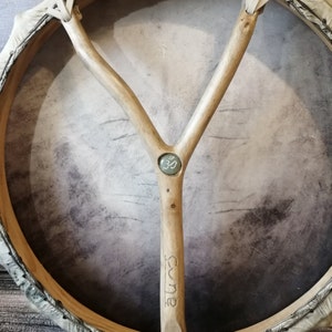 Hand Painted Elephant Shaman Drum - Mystical Symbolic Artwork - Etsy