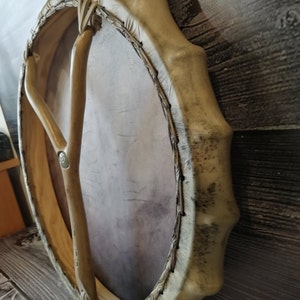 Hand Painted Elephant Shaman Drum - Mystical Symbolic Artwork - Etsy