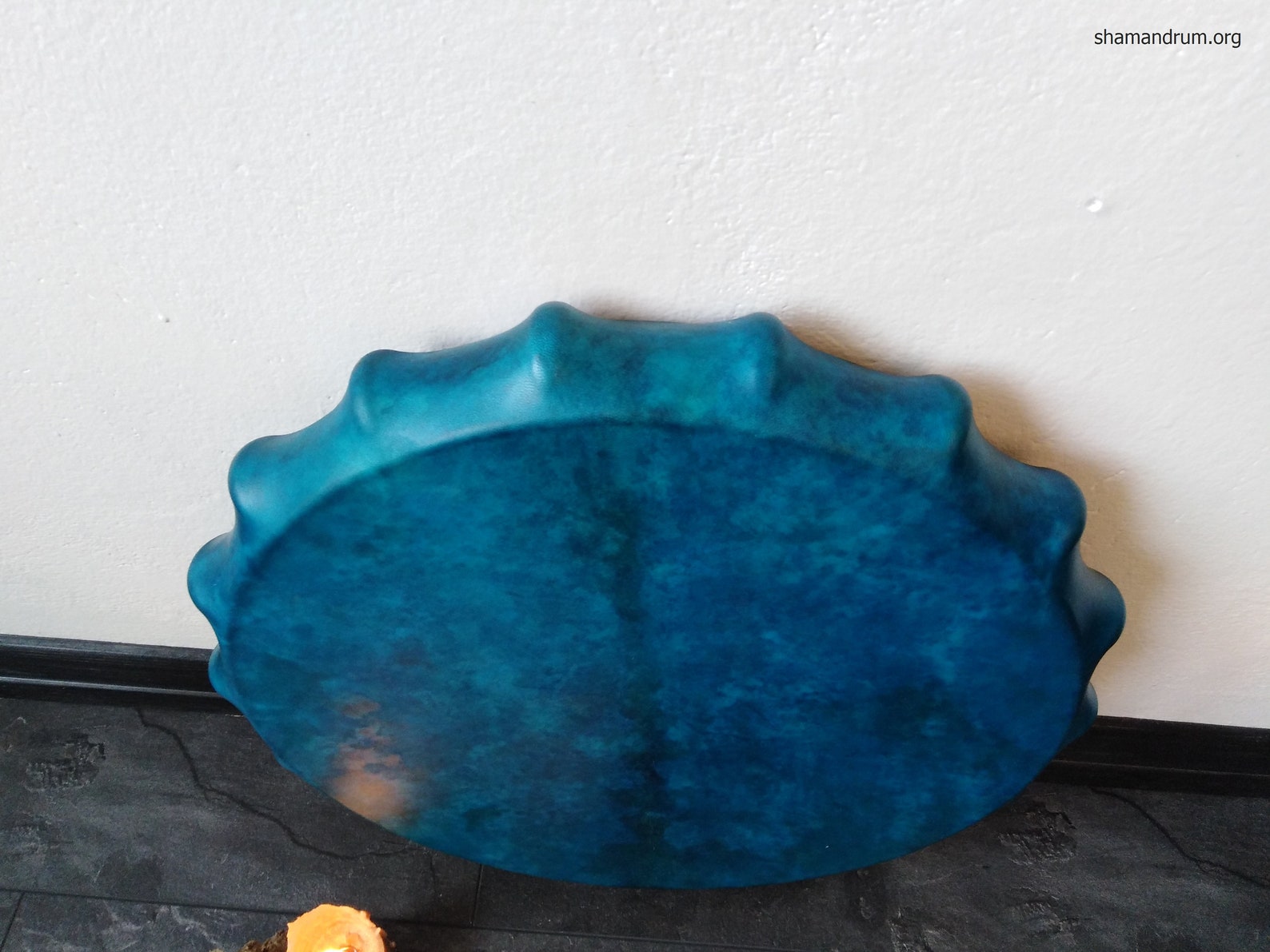 Shamanic Drum Blue Shamandrum. Frame Drum Schamanen Trommel - Etsy