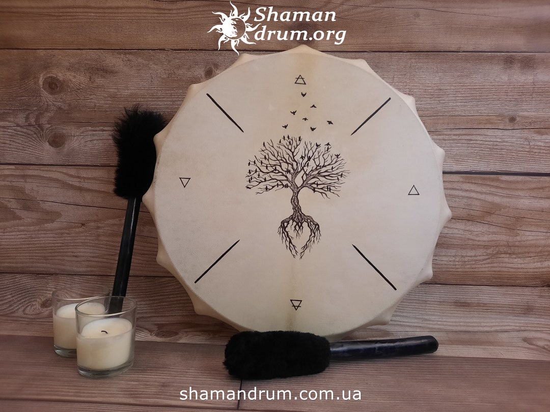 Shamanic Drum Tree Nymph, Schamanen Trommel - Etsy