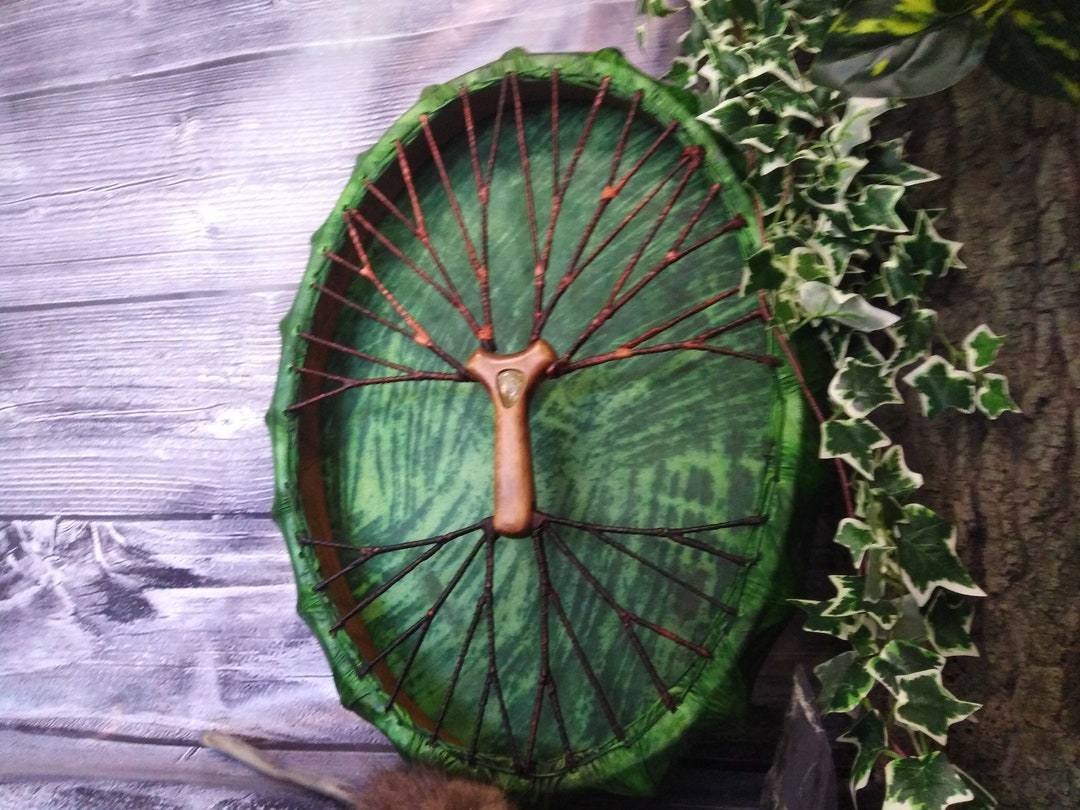 Drum Shamanic Tree of Life Shamanic Drum, Shaman Drum, Tambour ...