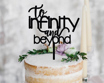 Infinity Wedding Cake Topper - Etsy