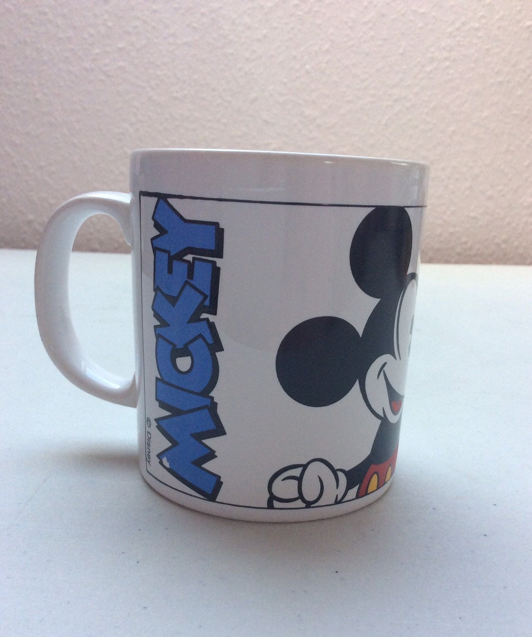 Vintage Mickey Mouse, Coloroll Mug - Etsy