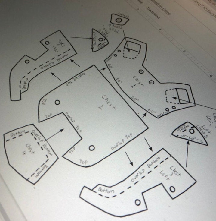 Fallout 4 Combat Armor Templates and Instructions - Etsy