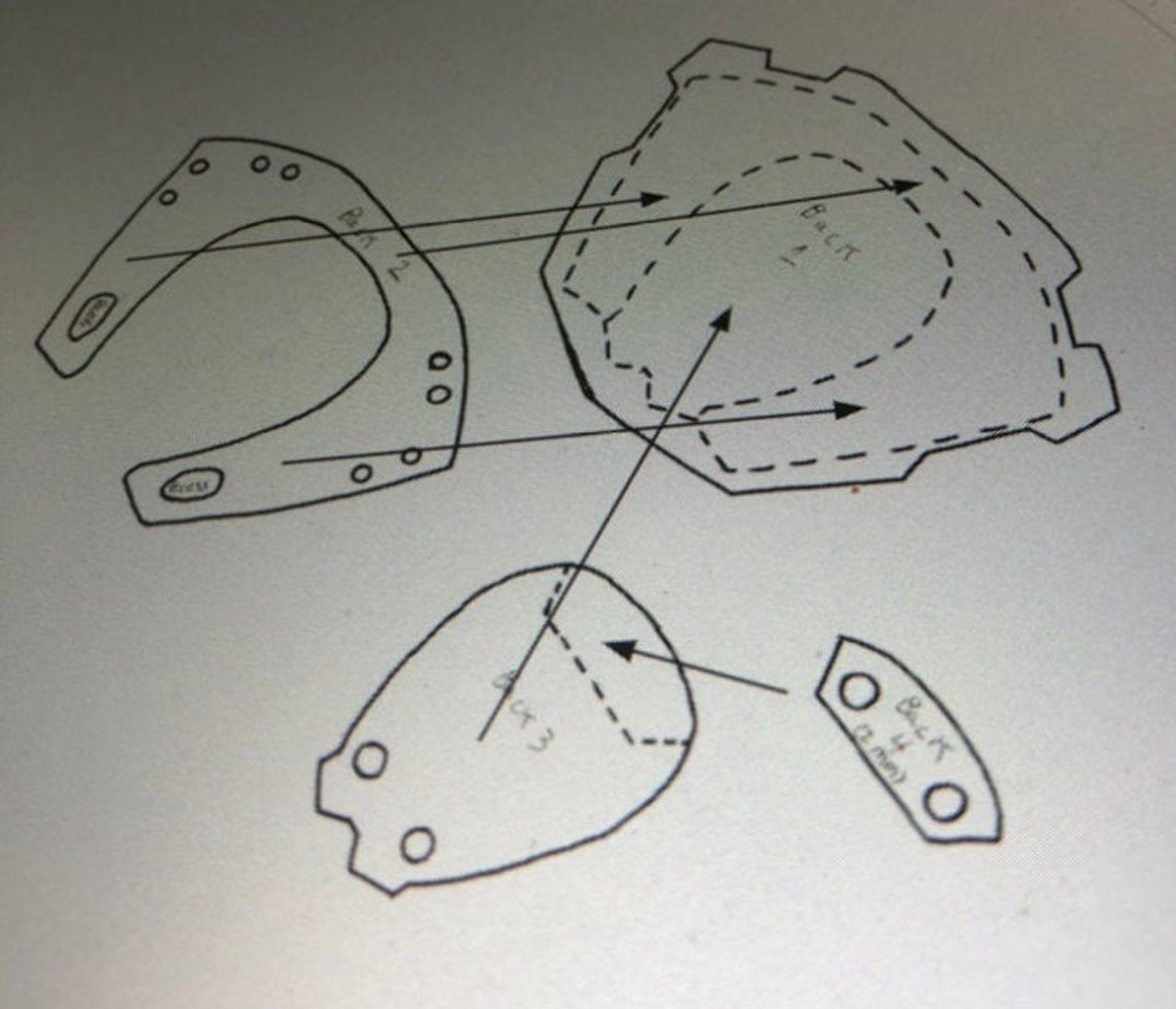 Fallout 4 Combat Armor Templates and Instructions - Etsy