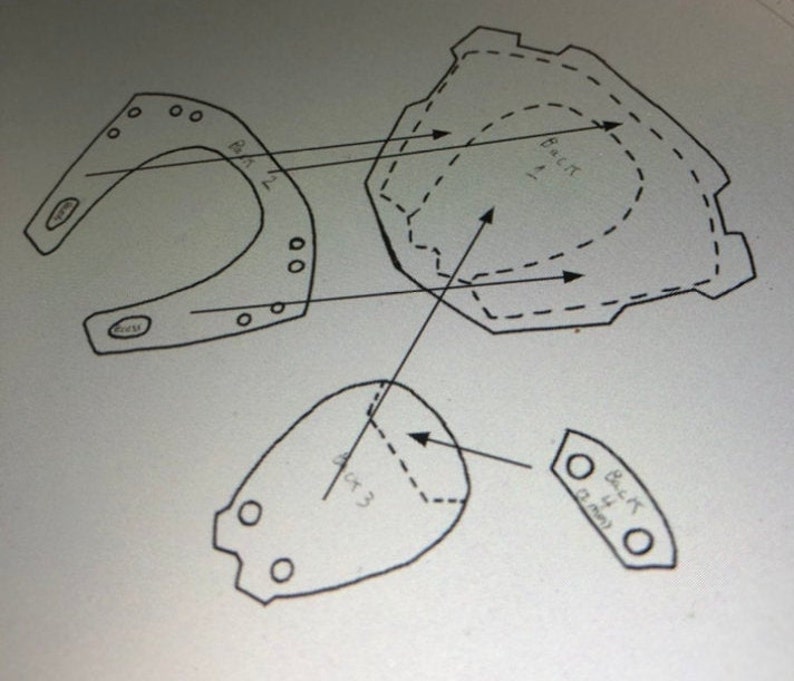 Fallout 4 Combat Armor Templates and Instructions - Etsy Canada