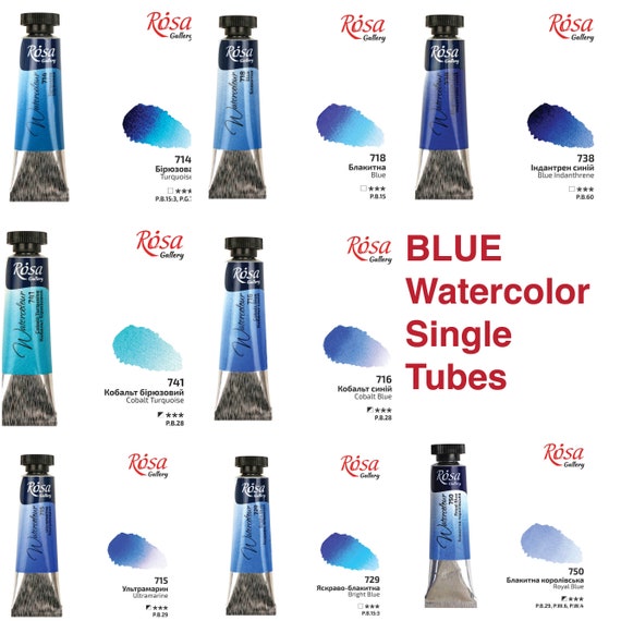 Artist Paint Watercolor USA Single Tubes High Quality Art | Etsy