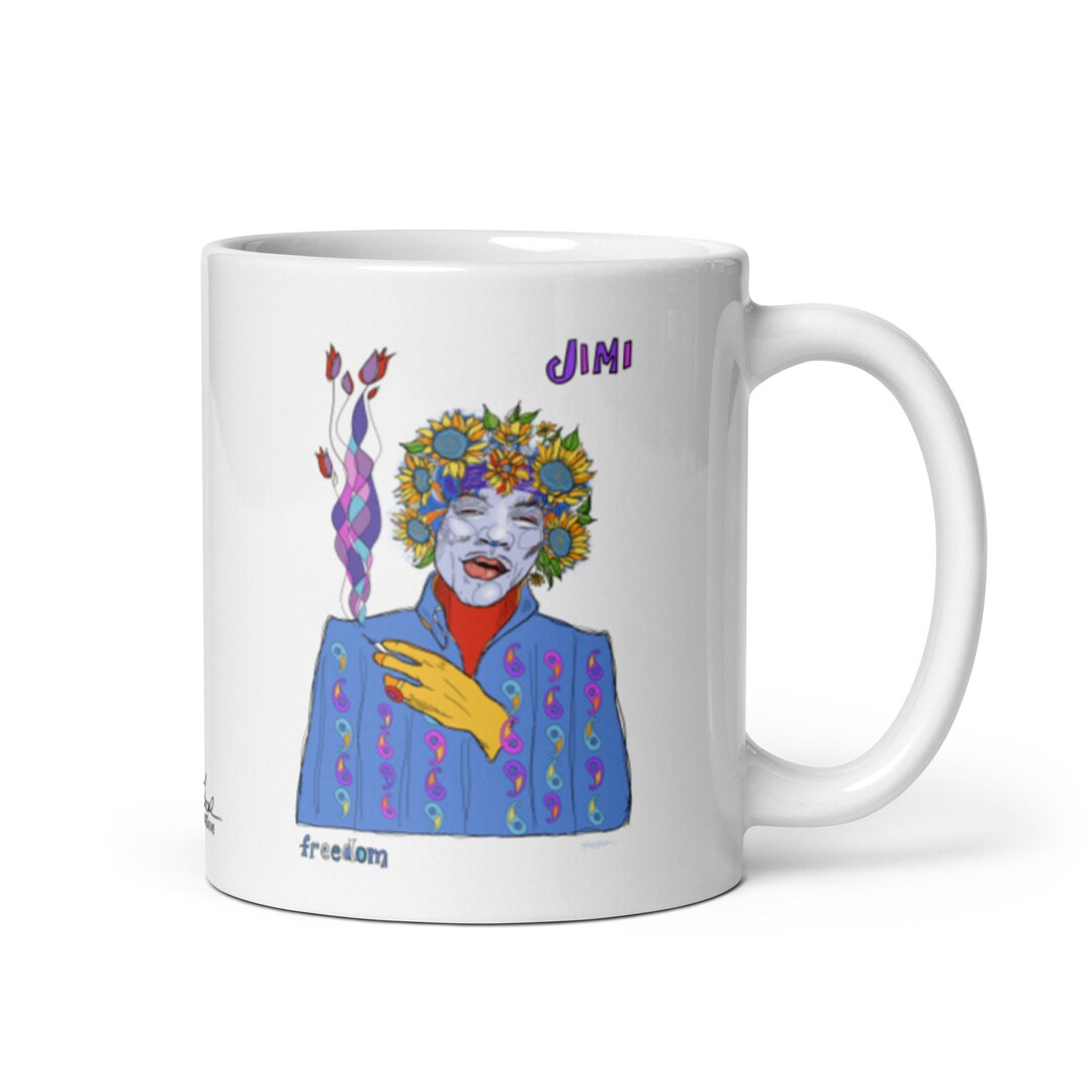 Jimi Hendrix Mug - Etsy