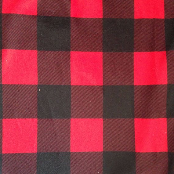 Oh Canada Collection Red/black Plaid Hat - Etsy