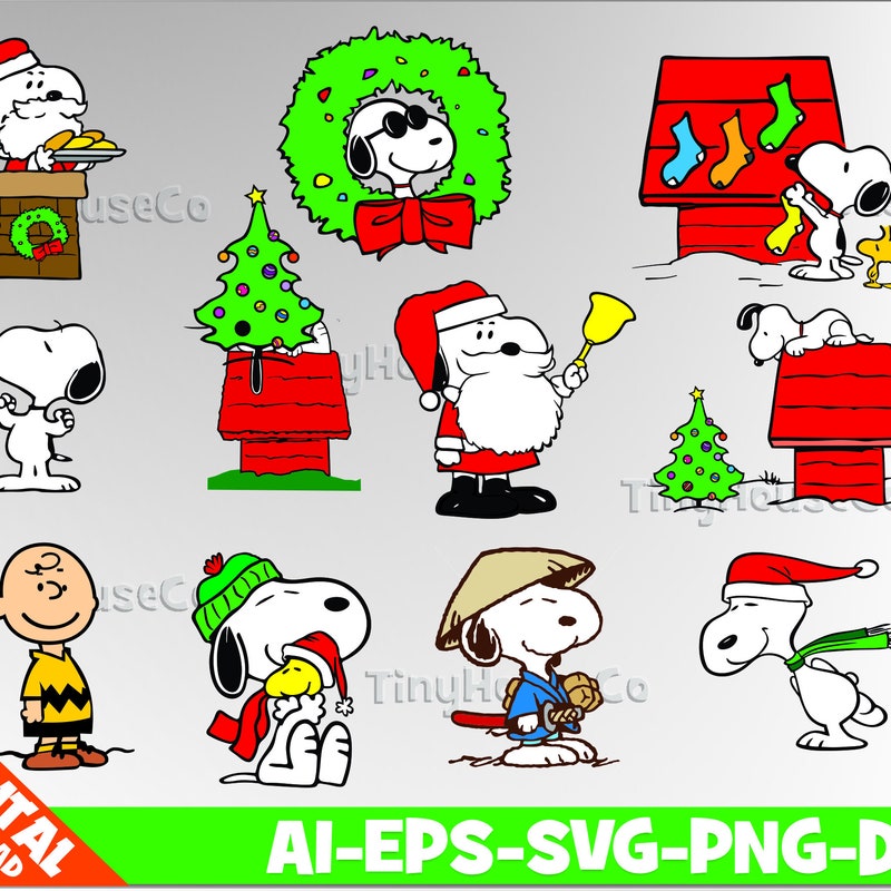 Snoopy Svg - Etsy