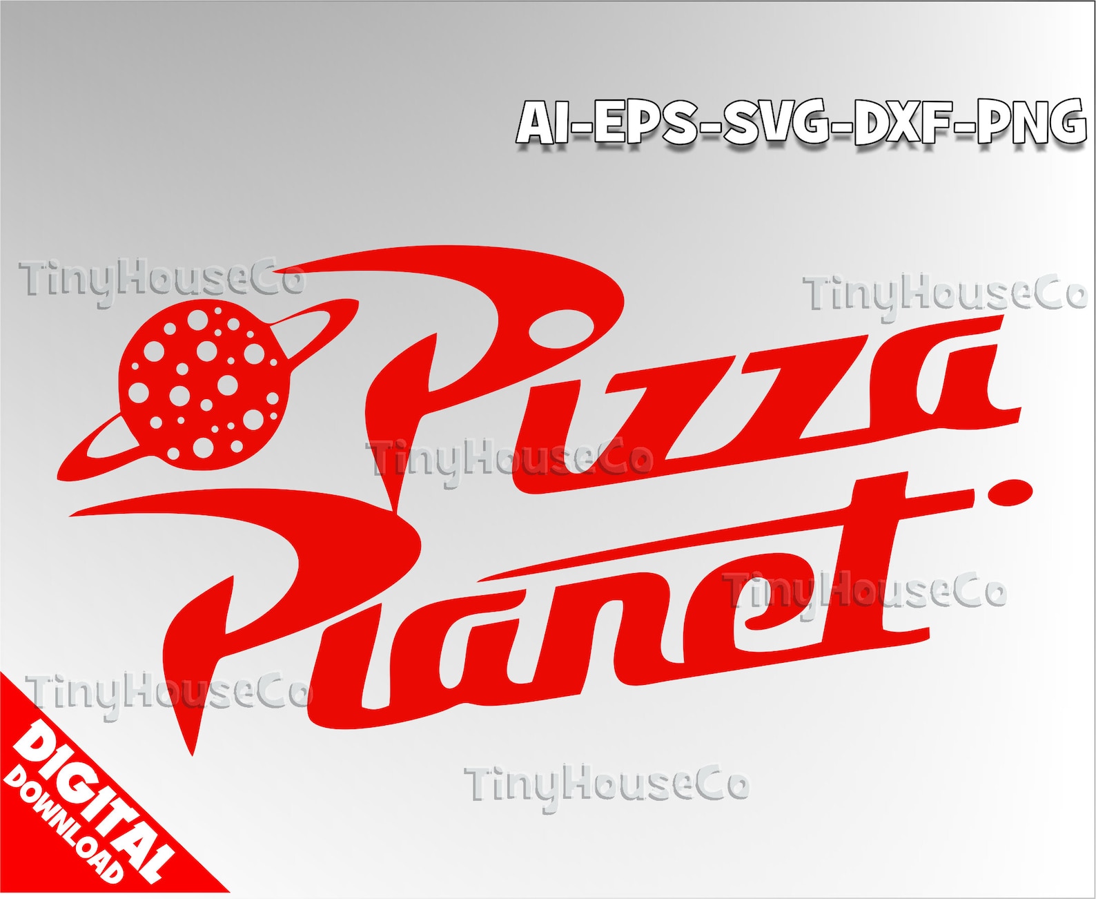 Pizza Planet Svg Eps Png Pizza Planet Party Toy Story Birthday Pizza ...