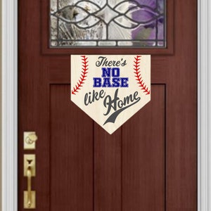 SVG - There's No Base Like Home - Baseball - Home Plate - Design - for ...