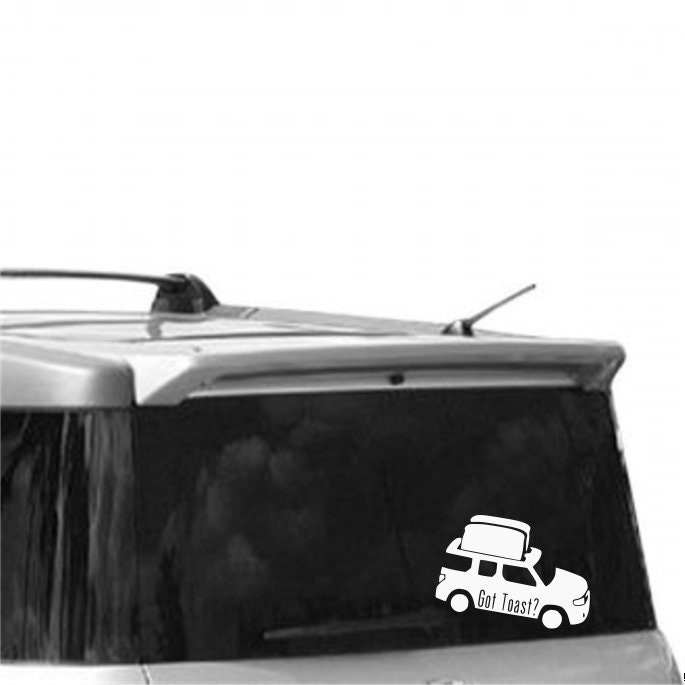 Got Toast Decal Toaster Car Window Sticker - Etsy