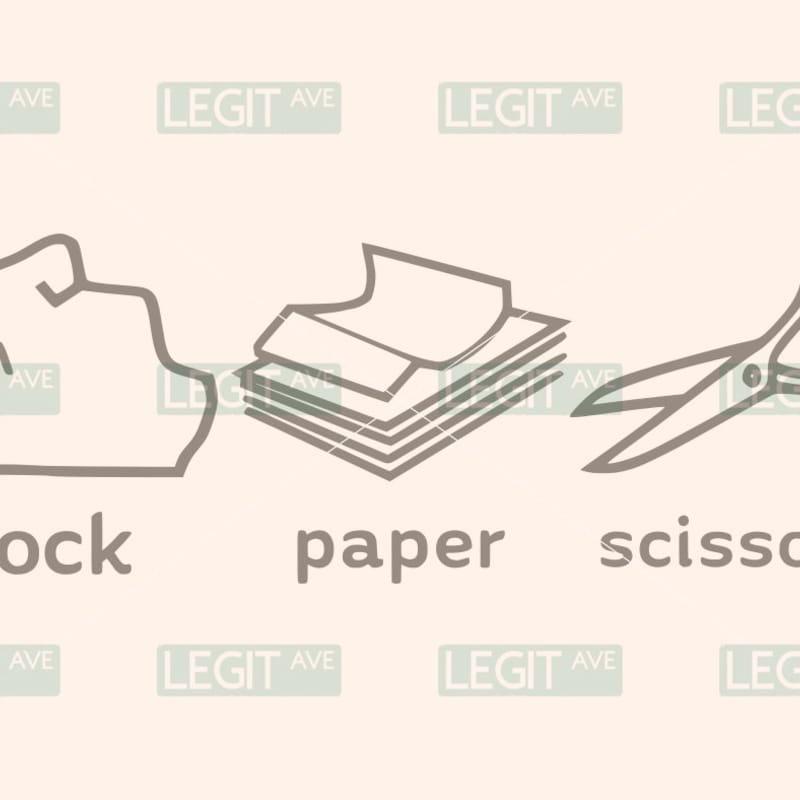 Rock Paper Scissors - Etsy
