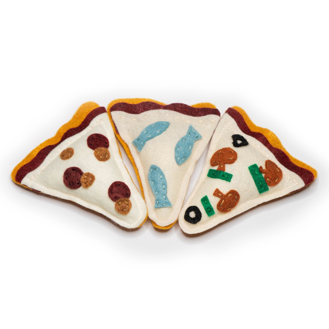 Pizza Cat Toys - Organic Catnip - Etsy