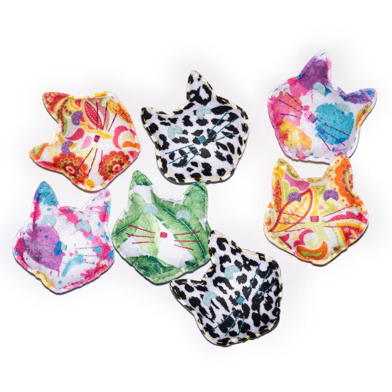Funky Kitty Cat Toys Organic Catnip Etsy