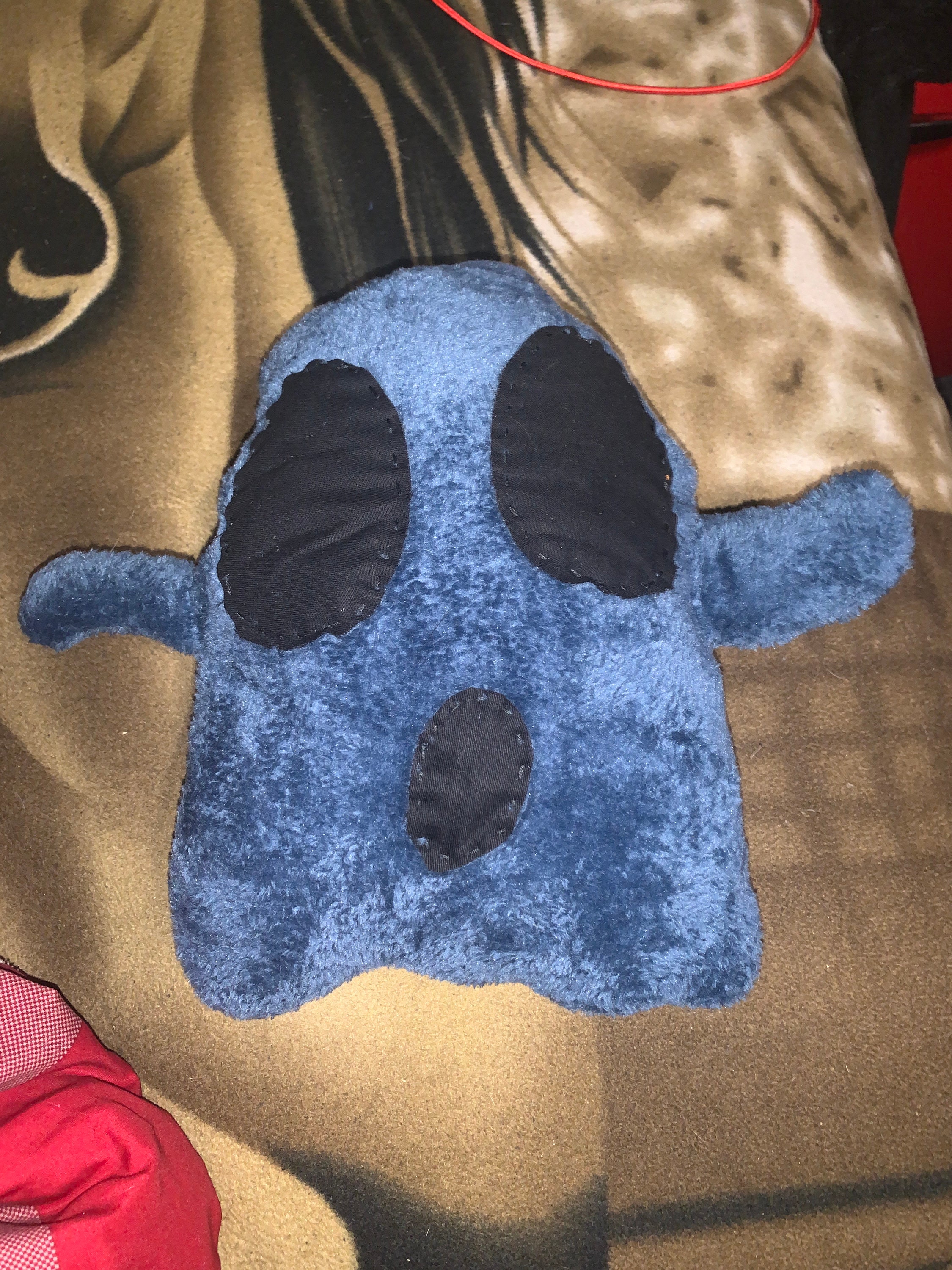 Dark Blue Ghost Plush - Etsy